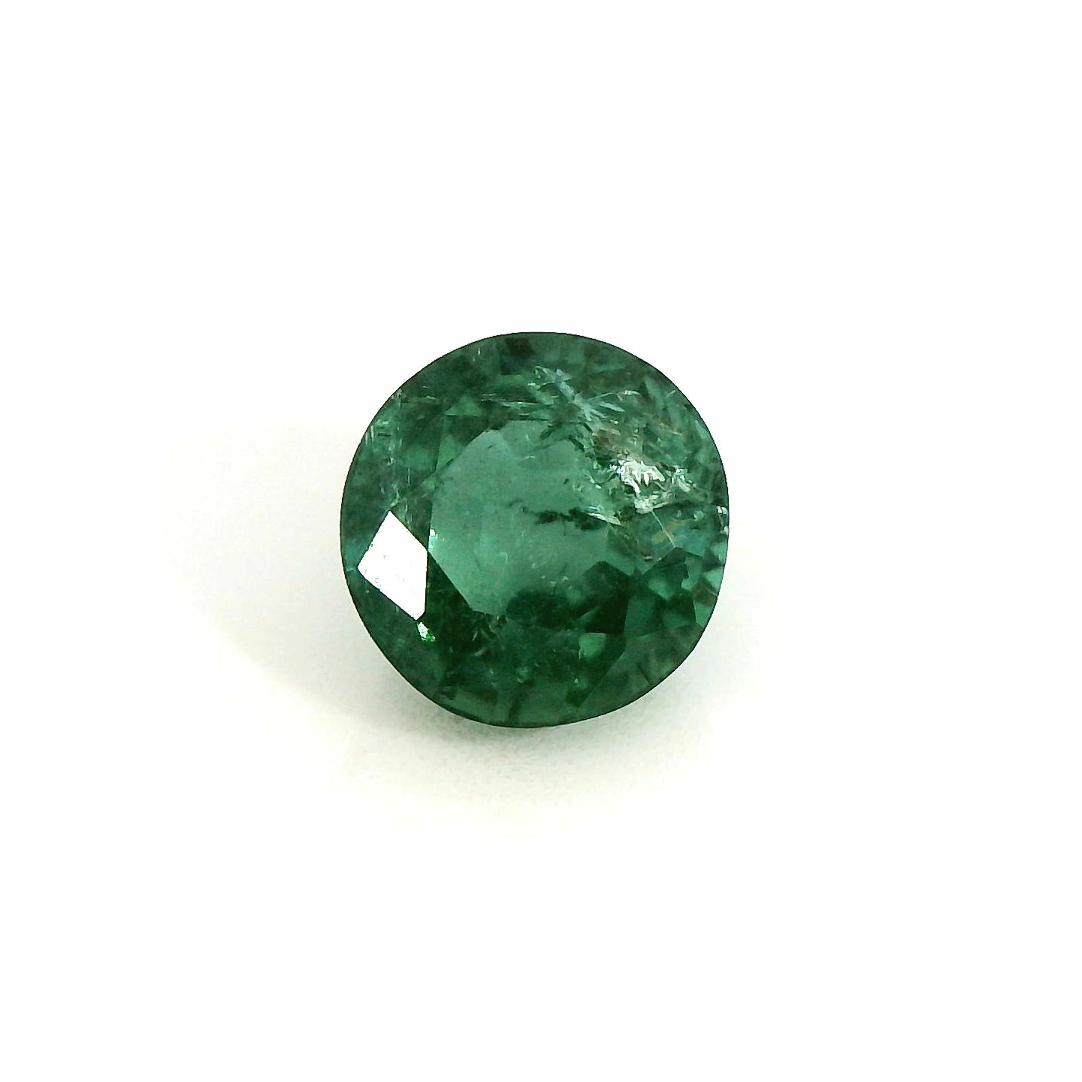 2.16ct Round Deep Bluish Green Tourmaline – Gems Direct